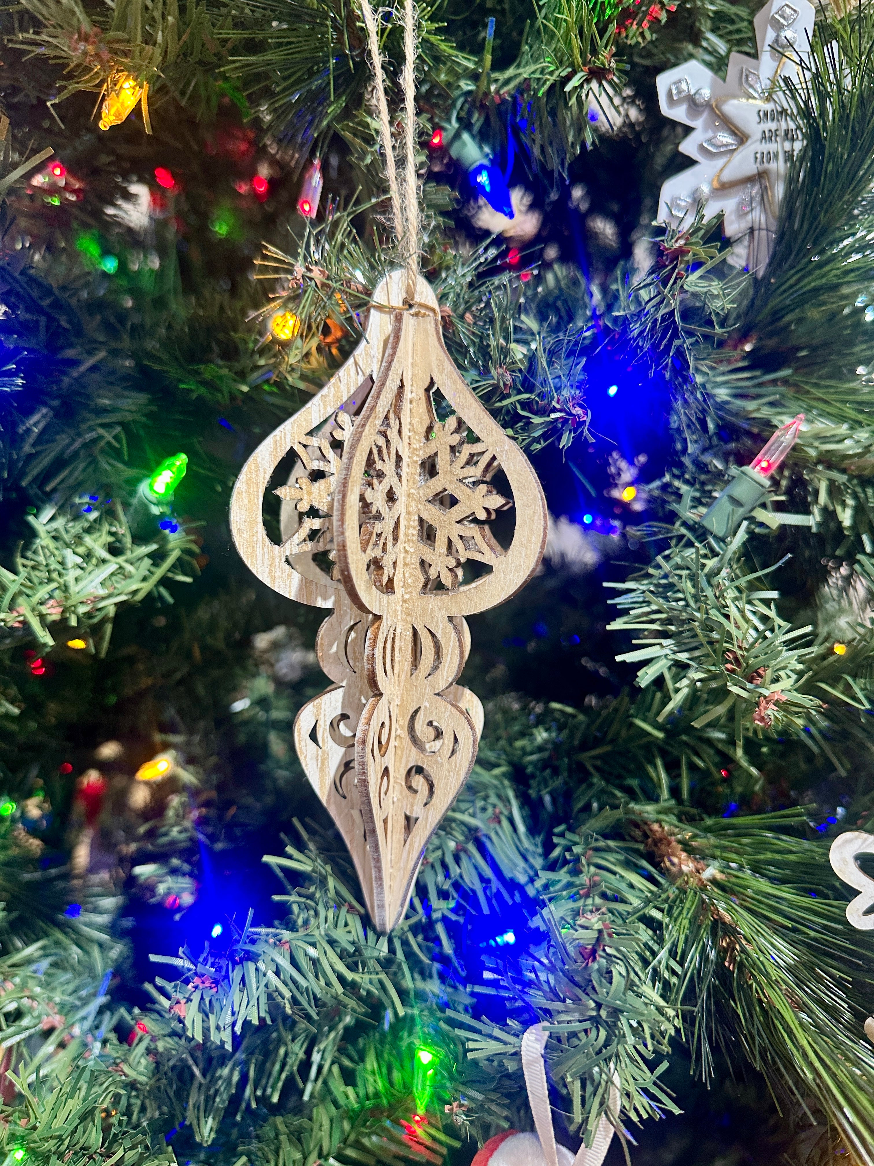 Wooden Snowflake Ornaments – Harvest Drug & Gift