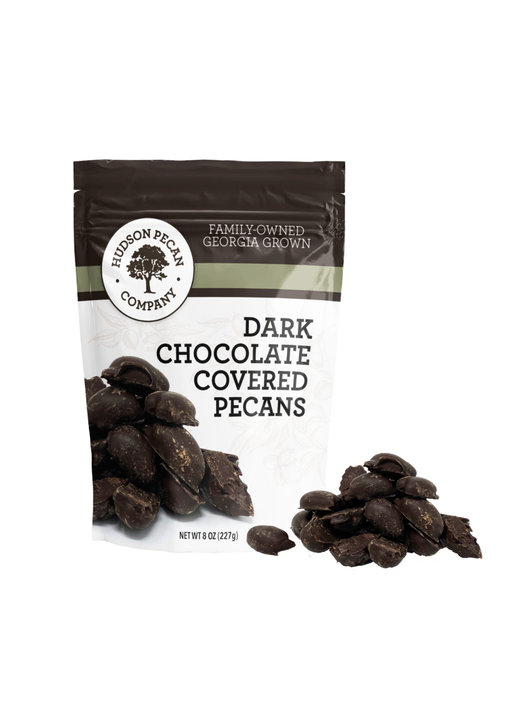 Dark Chocolate Covered Pecans 8oz – Harvest Drug & Gift
